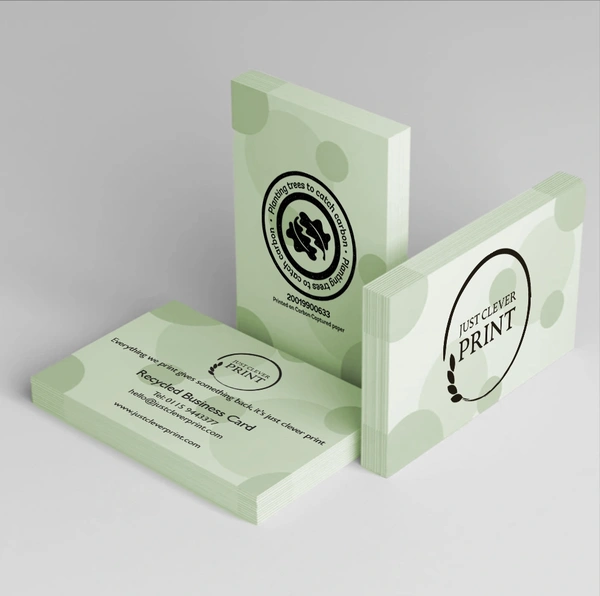 Recycled Business Cards | Just Clever Print